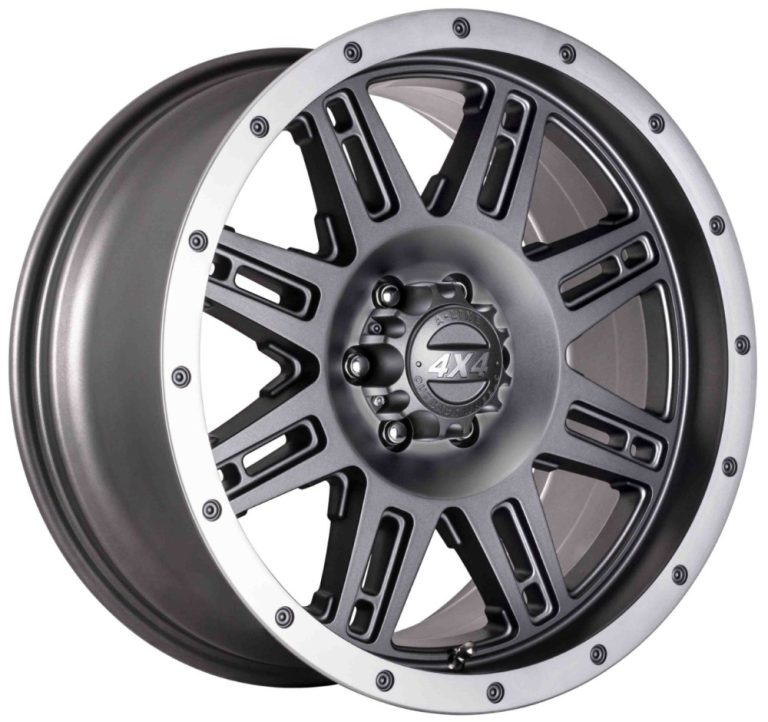 18″ A-Line Rapid 6/139 Charcoal Grey-Suitable for Ford Ranger, Isuzu ...